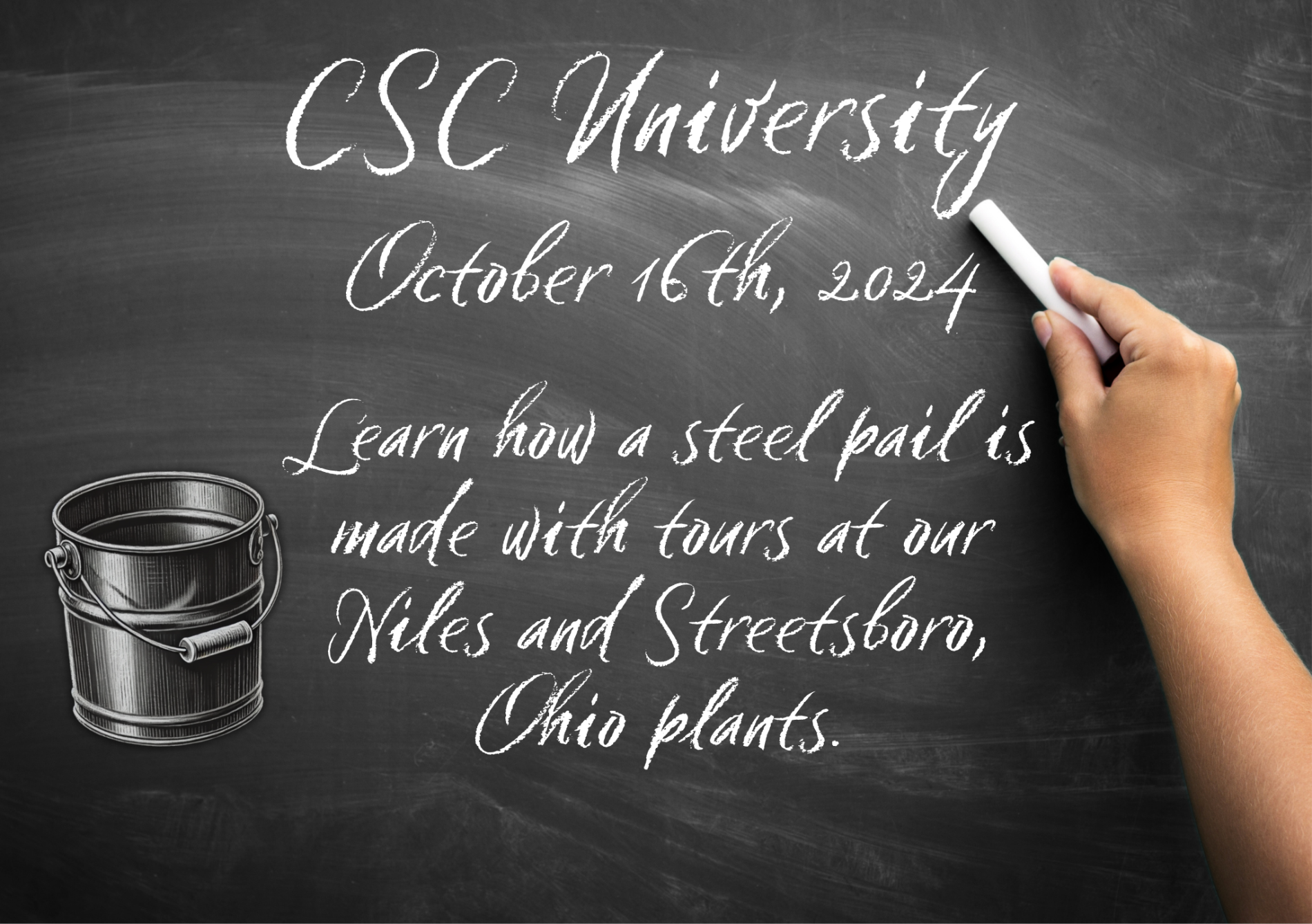 CSC University Signup - CSC Pails